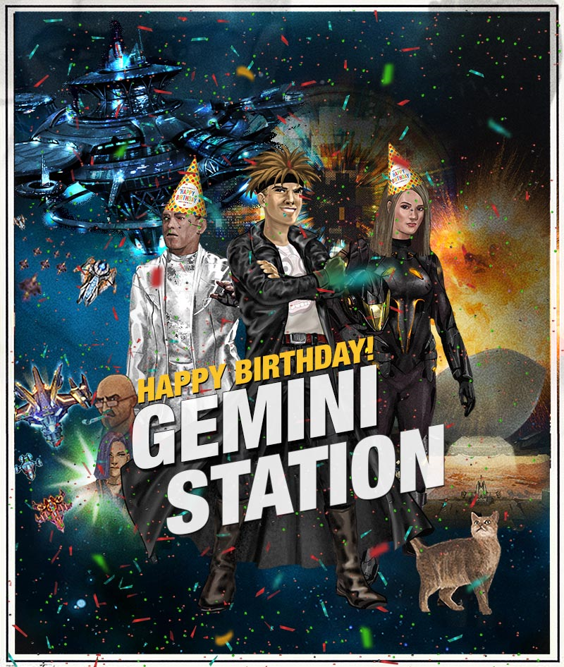 Gemini Station Birthday N8